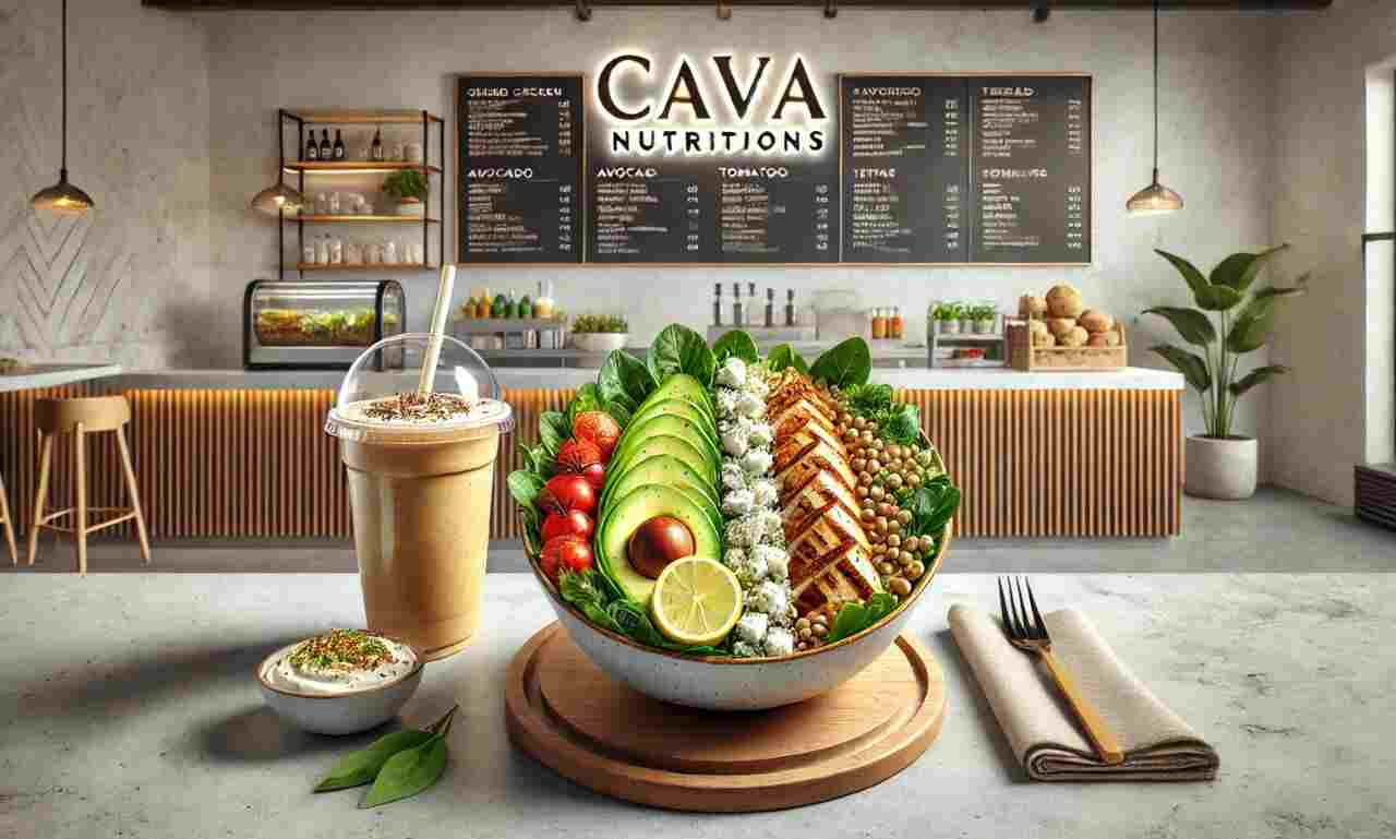 Cava Nutrition Menu - Calories, Carbs & Healthy Options